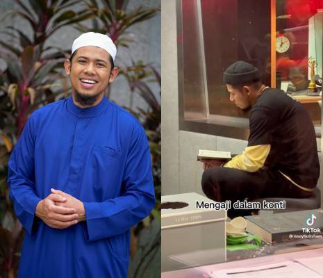 Masya Allah, Nabil Ahmad tetap luang masa baca Al-Quran di konti radio ...