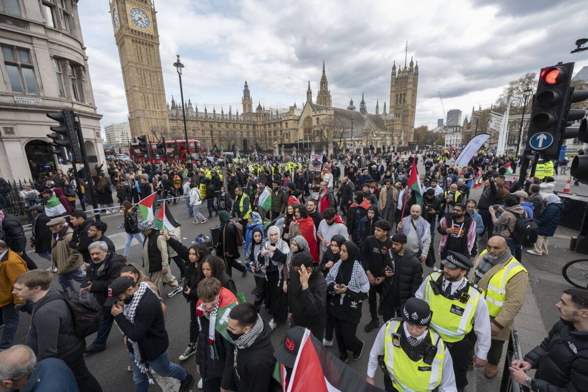 Perhimpunan besar-besaran di London protes ‘dasar apartheid’ Israel ...